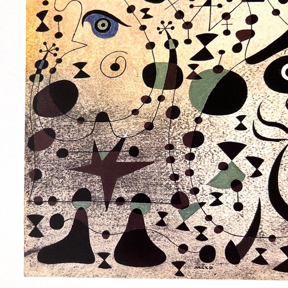 Joan Miro | Art | Joan Miro Constallations The Beautiful Bird Revealing ...